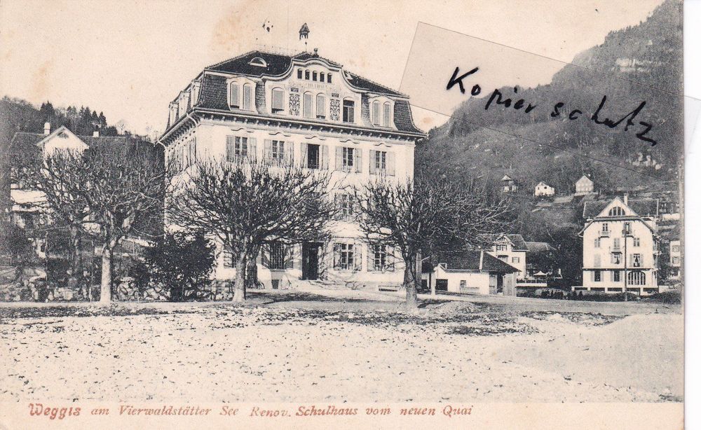 Weggis Renaviertes Schulhaus neuer Quai LU | Kaufen auf Ricardo Weggis Renaviertes Schulhaus neuer Quai LU | Kaufen auf Ricardo