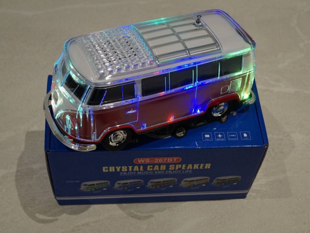 VW Bus Bluetooth Lautsprecher WS-267BT original verpackt | Kaufen auf ...