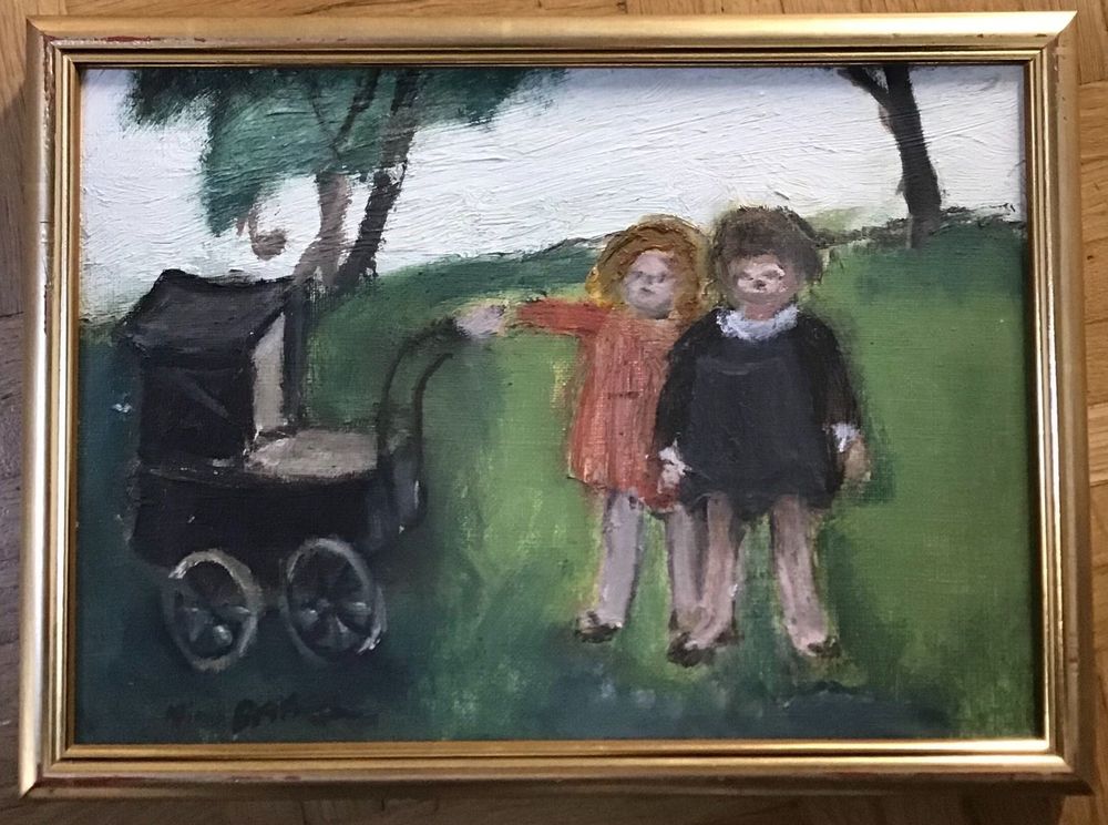 Interessante Gemälde auf Leinwand Unl.Si | Acheter sur Ricardo