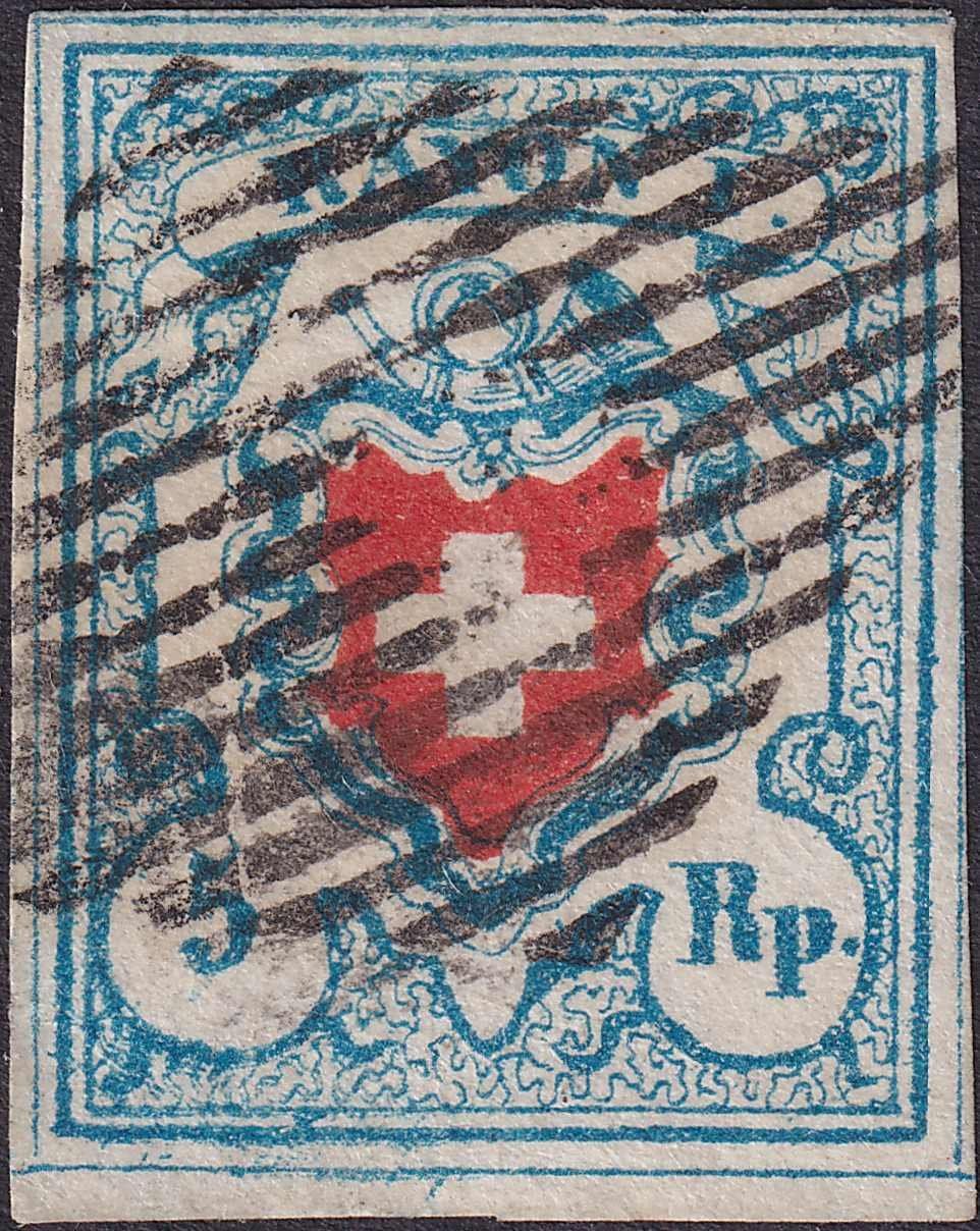 Rayon I: T.36 B3-RU mit Schmitz-Druck, Topstück, breitrandig (Gebraucht ...