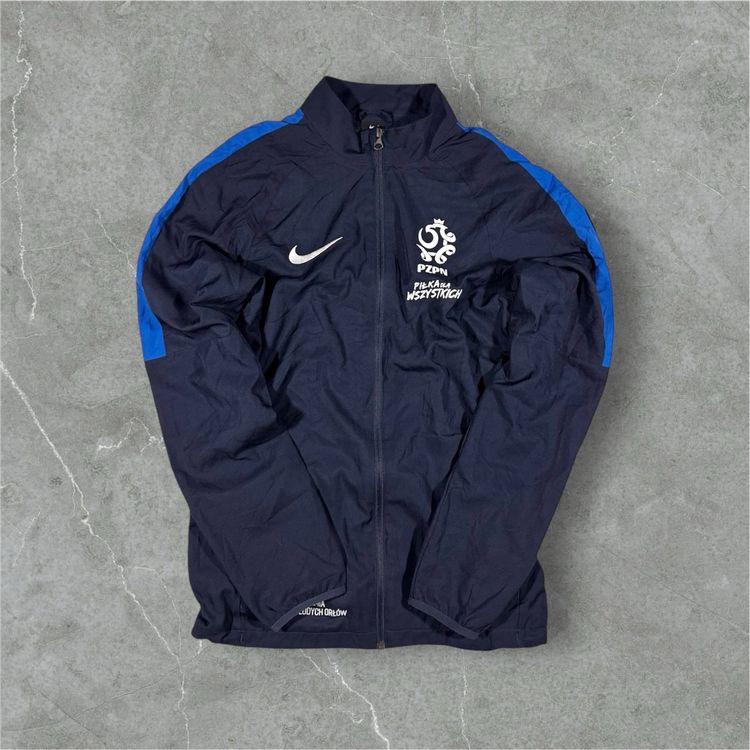 vintage nike polish national team trackjacket in navy blue (Gebraucht ...
