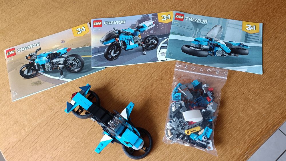 Lego Creator 3 in 1 Geländemotorrad 31114 | Kaufen auf Ricardo