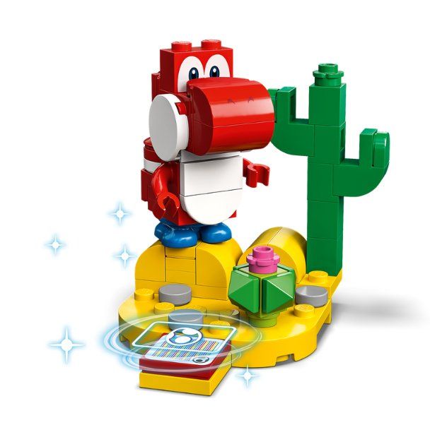 Lego CMF char05-1 Red Yoshi, Super Mario, Series 5 (Neu und ...