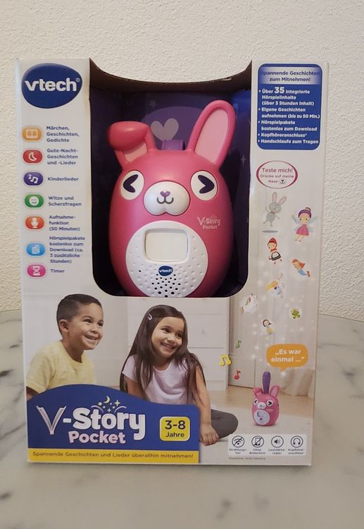 Vtech V-Story Pocket pink, Deutsch (Neu und originalverpackt) in ...