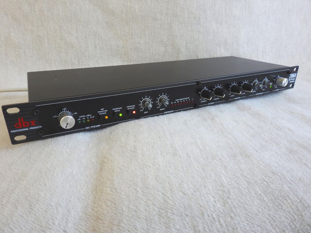 DBX 286A Microphone Preamp Channelstrip compressor de-esser | Kaufen ...