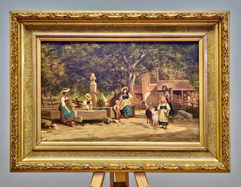 Ölgemälde Landlebenzauber: Jeanmaires Zeitkapsel 19 Jahrh (Gebraucht) in Bern für CHF 2250 – mit ...