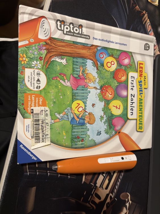 Tiptoi Starter-Set con libro "Il mio primo libro numeri" (Gebraucht) in ...