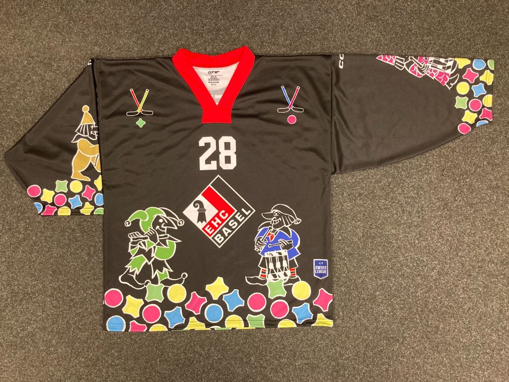 Nr.28 | Gameworn Fasnachts Spezialtrikot Nick Meile | Kaufen auf Ricardo