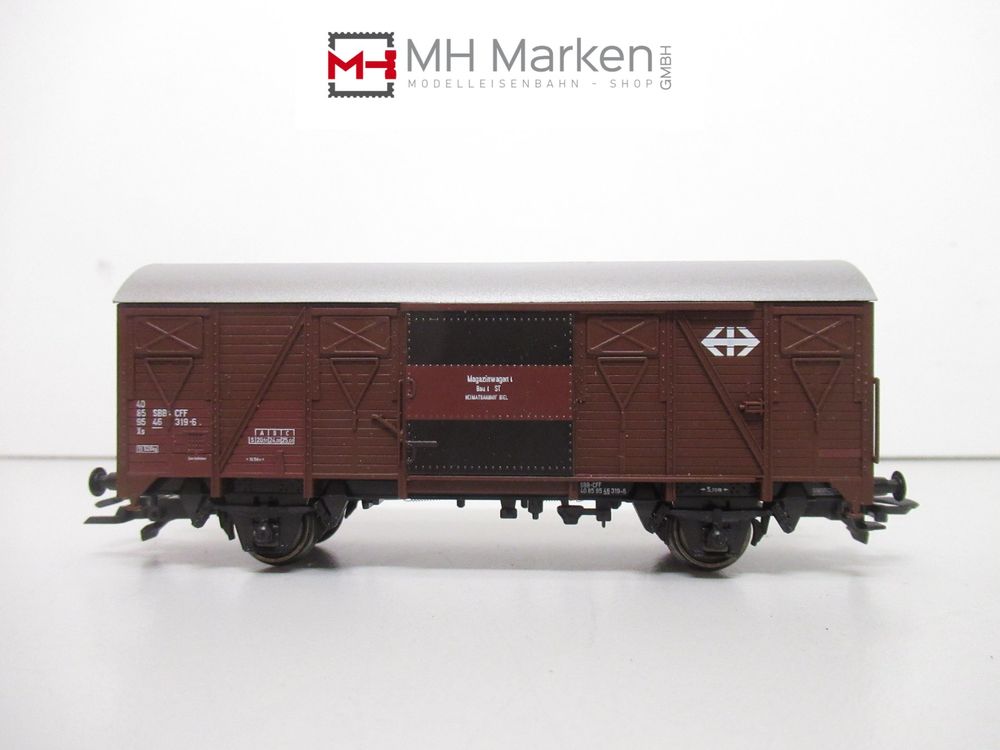 Roco Jahresmodell 1999/2000 SBB gedeckter Güterwagen DC H0 | Kaufen auf Ricardo