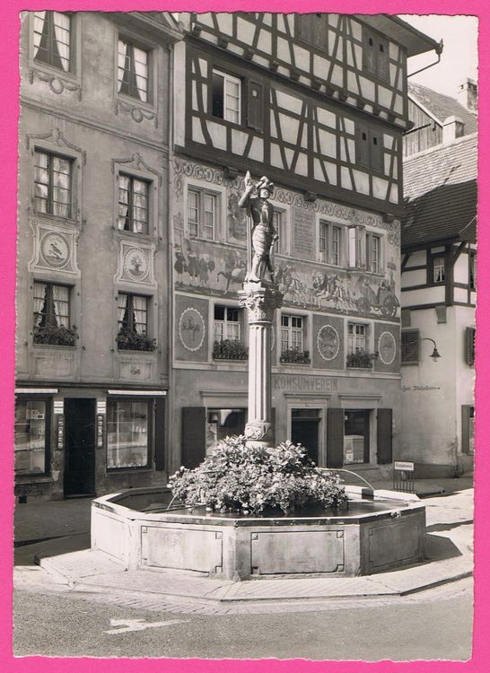 Stein am Rhein Rathaus Brunnen (Gebraucht) in Einsiedeln für CHF 1 – mit Lieferung auf Ricardo ...