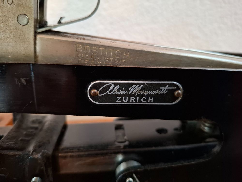 Magnifique Agrafeuse en Fonte - Marque BOSTITCH - Vintage (D'occasion ...