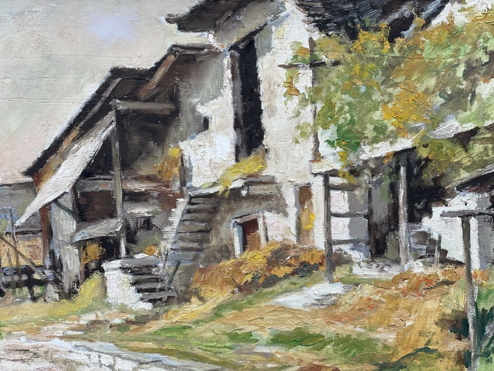 Gemälde Öl Milo Naef Wattwil Toggenburg signiert Original (Gebraucht) in Kreuzlingen für CHF 120 ...