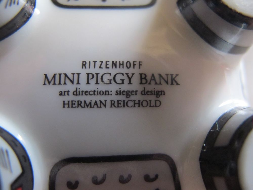 Sparschwein Keramik Ritzenhoff Design Hermann Reichold 70er (Neu ...