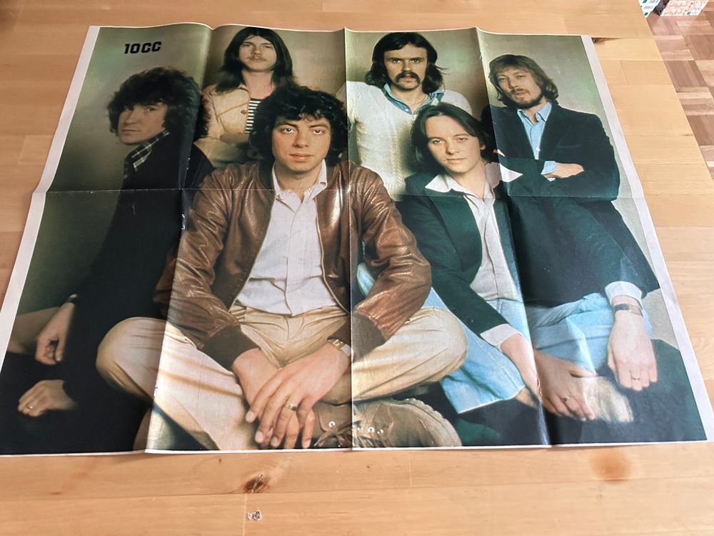 10cc 10 cc GRAHAM GOULDMAN tolle Bericht & Poster Sammlung (Gebraucht) in Basel für CHF 9.9 ...