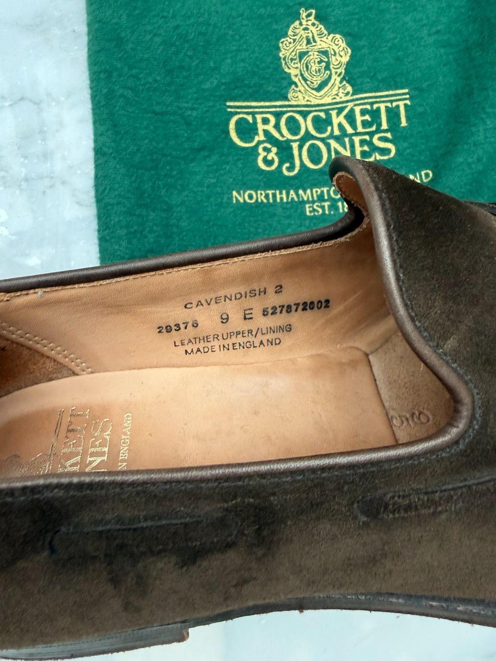 Crockett Jones - cavendish - 9E (Gebraucht) in Corsier GE für CHF 150 – mit Lieferung auf ...