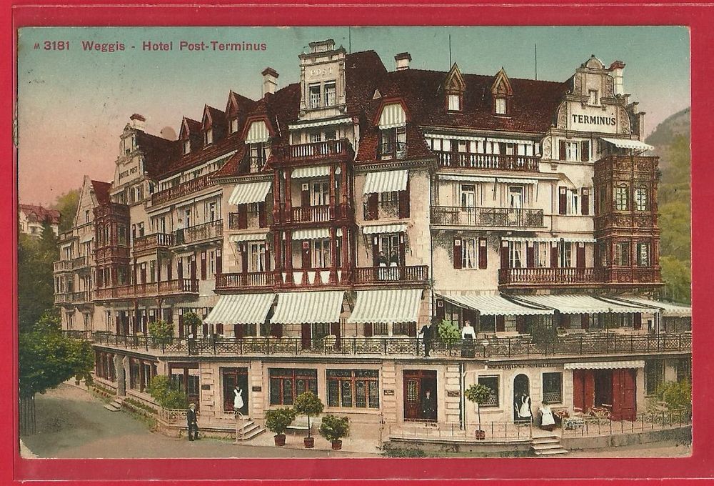 Weggis - Hotel Post-Terminus - 1916 (Gebraucht) in Fislisbach für CHF 8 – mit Lieferung auf ...
