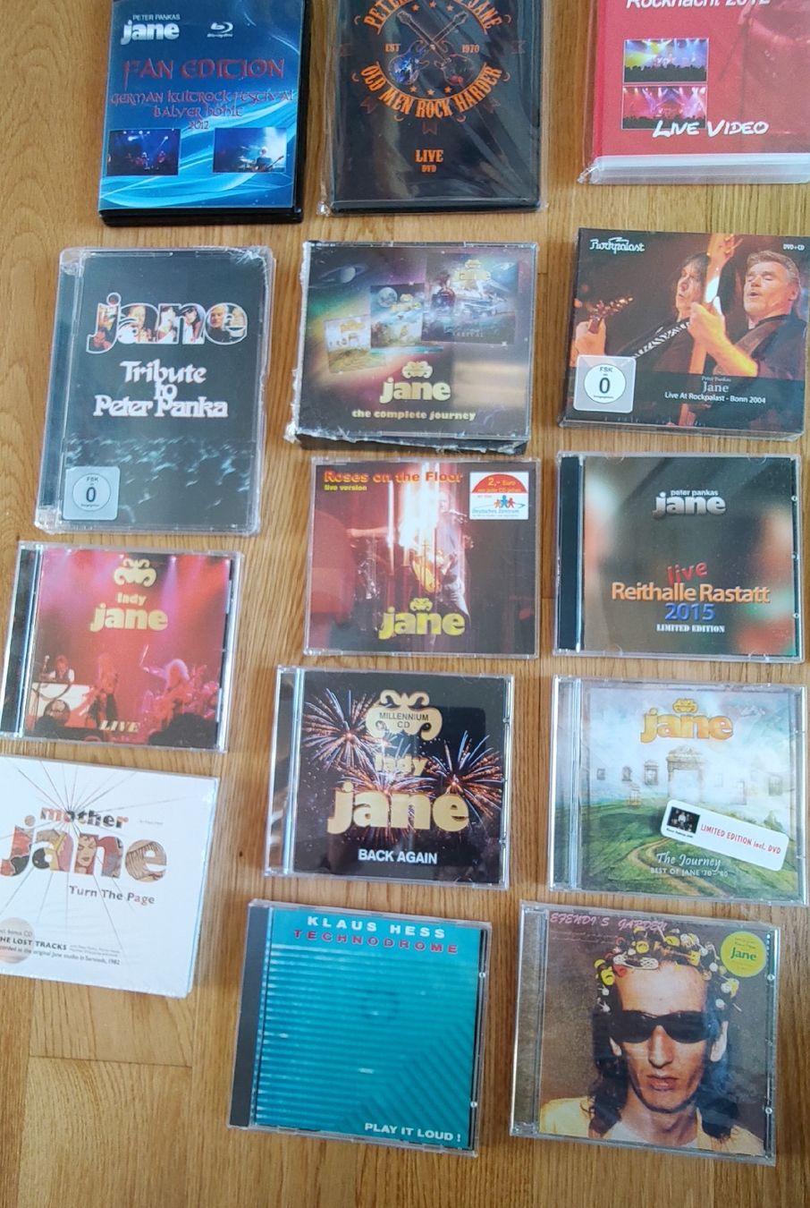 Peter Pankas JANE - DVD und CD Sammlung - Nadolny Lady Jane (Gebraucht ...