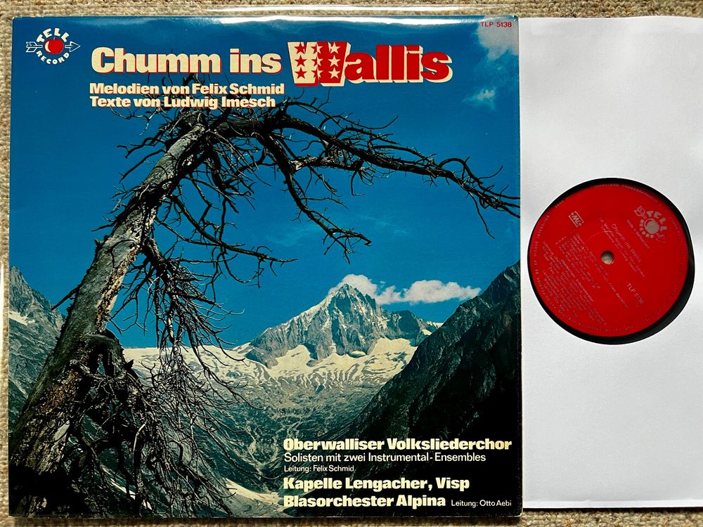 Chumm ins WALLIS Kapelle Lengacher Felix Schmid LP GEWASCHEN (Gebraucht) in Unterseen für CHF 9 ...
