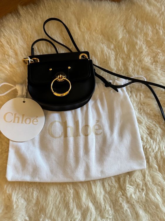 Chloé – Mini Flat Pouch in Schwarz (Made in Spain) (Neu und ...