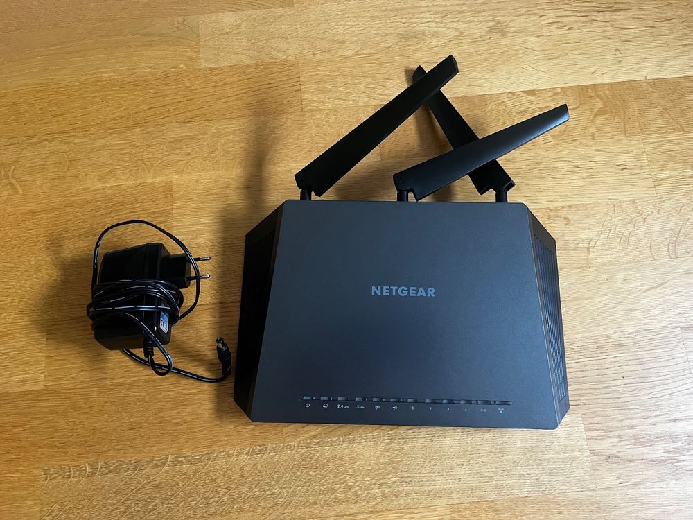 Netgear Nighthawk ac 1900 smart R7000 inkl. Netzteil | Kaufen auf Ricardo Netgear Nighthawk ac 1900 smart R7000 inkl. Netzteil | Kaufen auf Ricardo