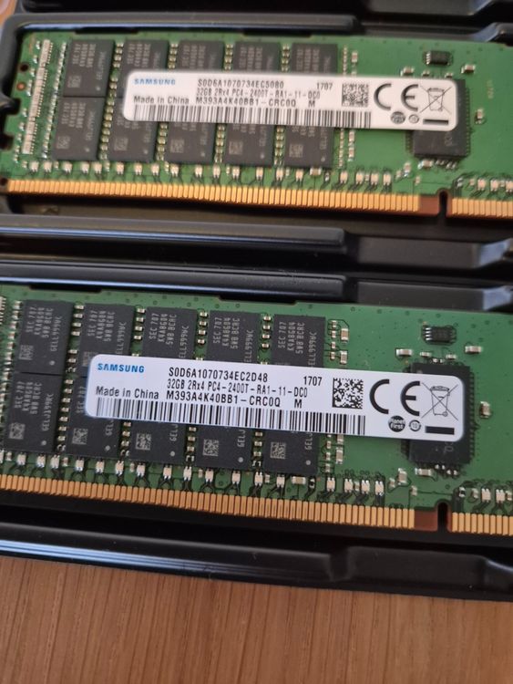 128GB DDR4 ECC Ram (4x 32GB Samsung) (Gebraucht) in Lengnau AG für CHF ...