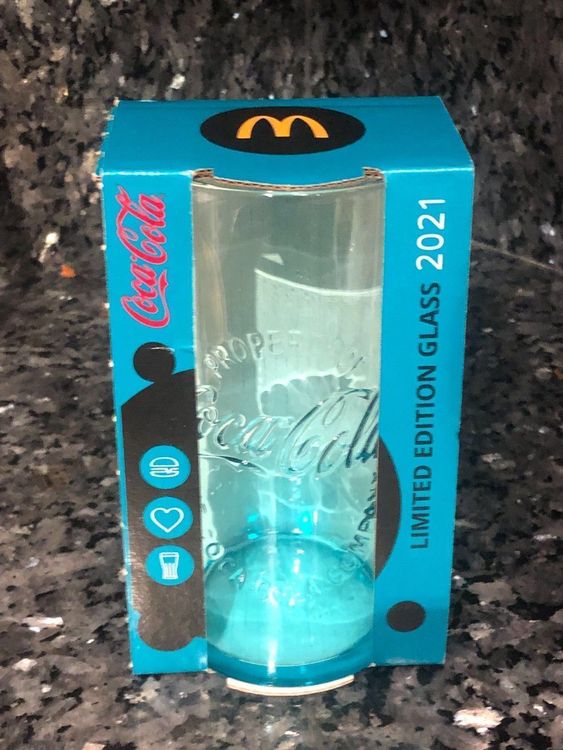 Coca Cola* Limited Edition Glass 2021 (Neu und originalverpackt) in ...