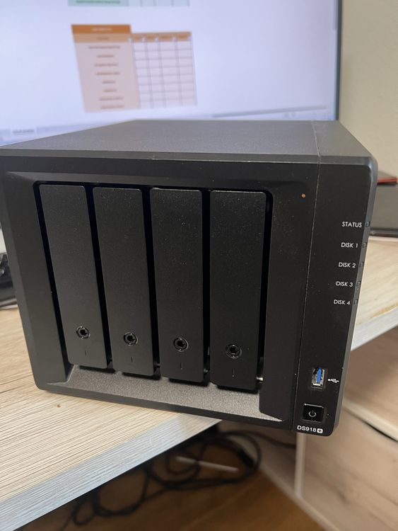 Synology DiskStation DS918+ 4Bay (Gebraucht) in Wittwil für CHF 306 ...