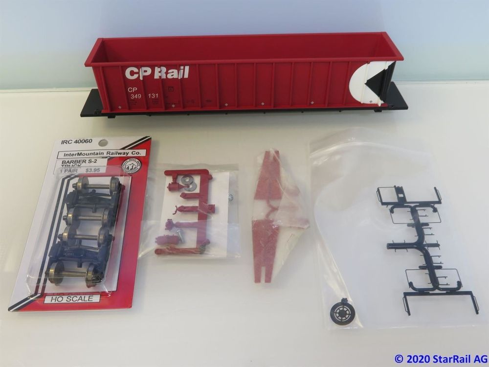 Pacific Rail Shops 349131 CPRR-110 Rotary Dump Gondola (Neu und ...