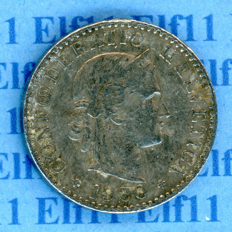 CHF___0.20 1920 ss 20 Rappen | Kaufen auf Ricardo