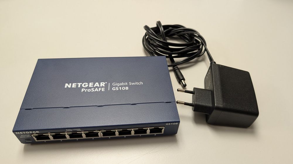 Netgear ProSAFE GS108 Switch v4 (Gebraucht) in Lyss für CHF 2 – mit ...