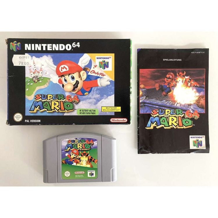 Super Mario 64 - N64 mit OVP (Gebraucht) in Jonschwil für CHF 58.9 ...