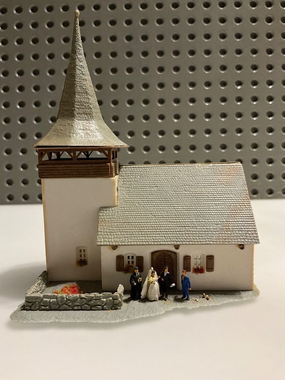 Modelleisenbahn Kirche mit Brautpaar Spur N Kibri | Kaufen auf Ricardo