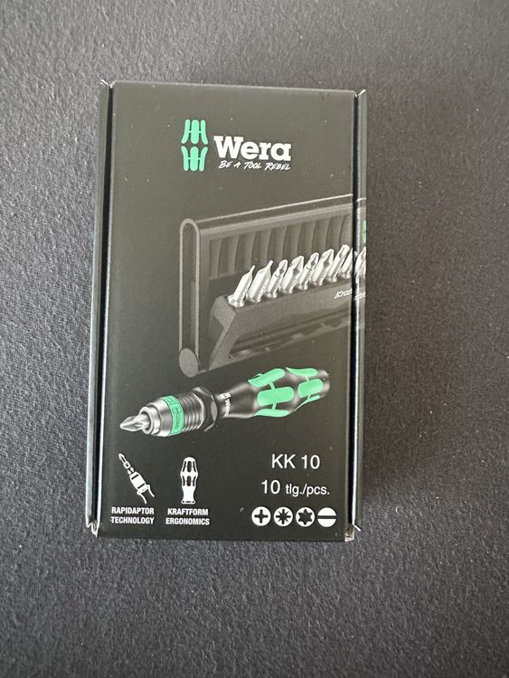 Wera 10tlg. Bit-Set Kraftform Kompakt KK10 (Neu und originalverpackt ...