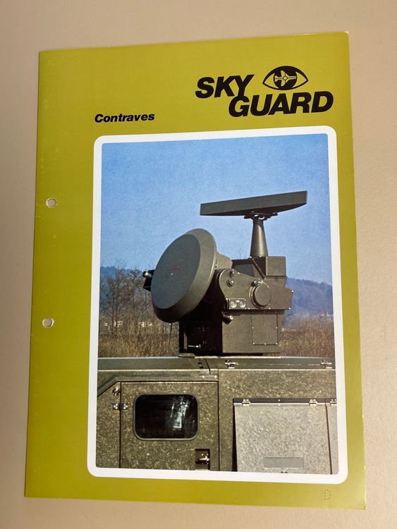 Prospekt Oerlikon Contraves - Skyguard FLAB (Gebraucht) in Brütten für ...