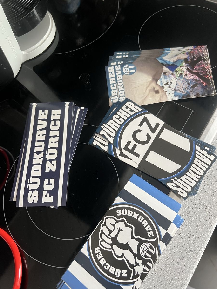FCZ Südkurve Sticker 4stk (Neu (gemäss Beschreibung)) in Oberburg für ...