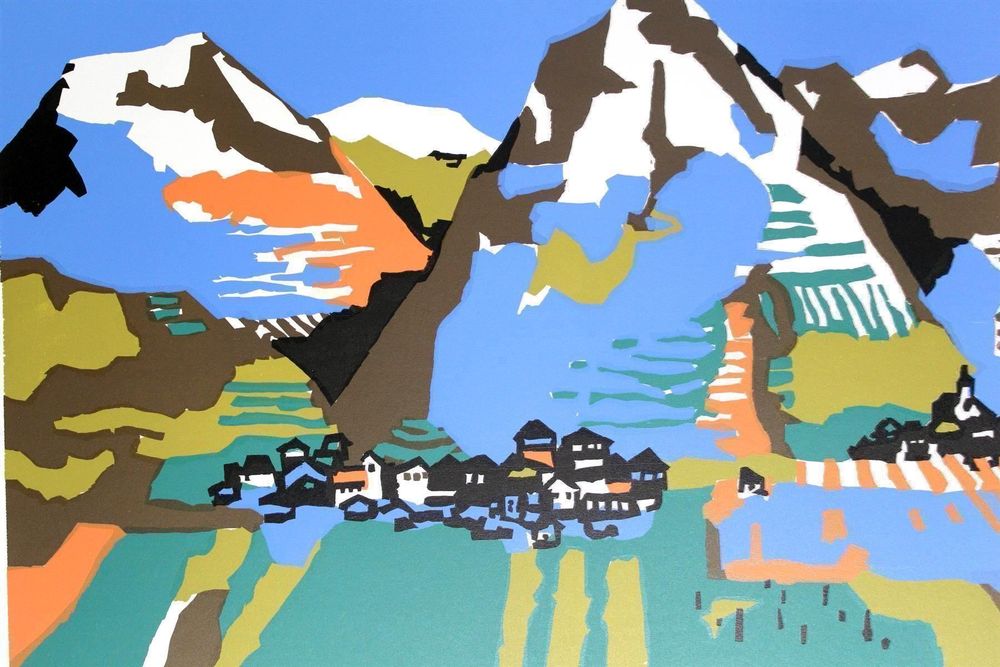 HANS GORDON JEGERLEHNER (CH, 1906-1974), Graubünden, um 1960 (Gebraucht ...