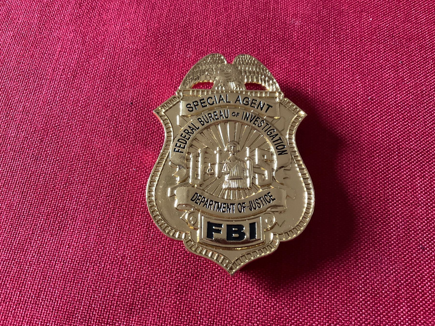 FBI Special Agent-Abzeichen zum Sammeln! Replik (Gebraucht) in Lugano ...