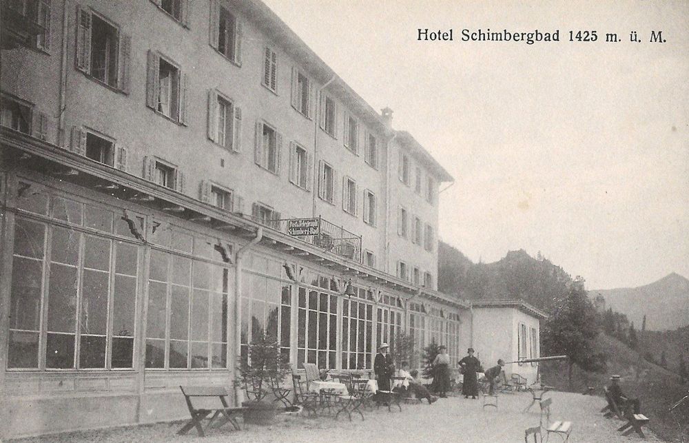 Hasle LU, Hotel Schimbergbad, 1919 | Kaufen auf Ricardo