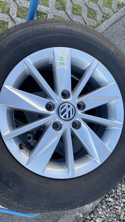 Alu Felgen 15 Zoll Volkswagen Golf VII 6Jx15H2 ET43 | Kaufen auf Ricardo