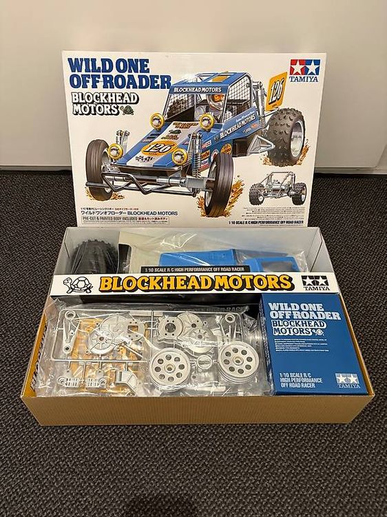Tamiya Wild One Blockhead Motors - Neu (Neu und originalverpackt) in ...