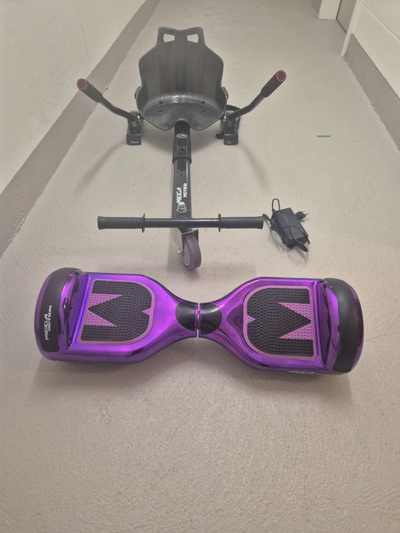 Mega Motion Hoverboard mit Sitz Lila (Neu (gemäss Beschreibung)) in ...