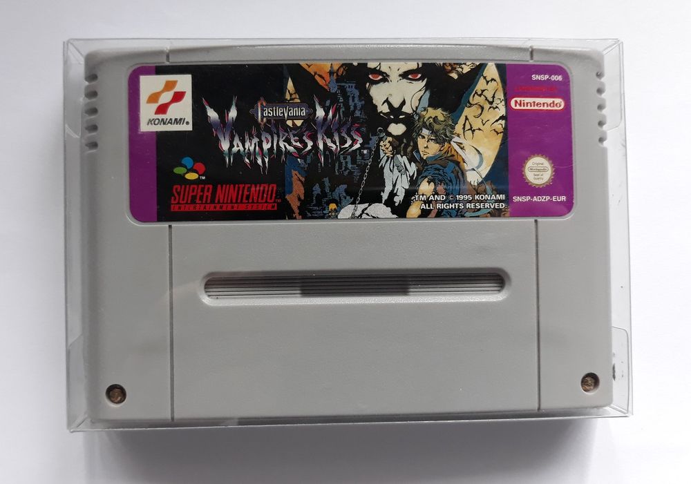 🧛Castlevania Vampire's Kiss Vampires ☠️ SNES EUR 👉 RARITÄT (Gebraucht ...
