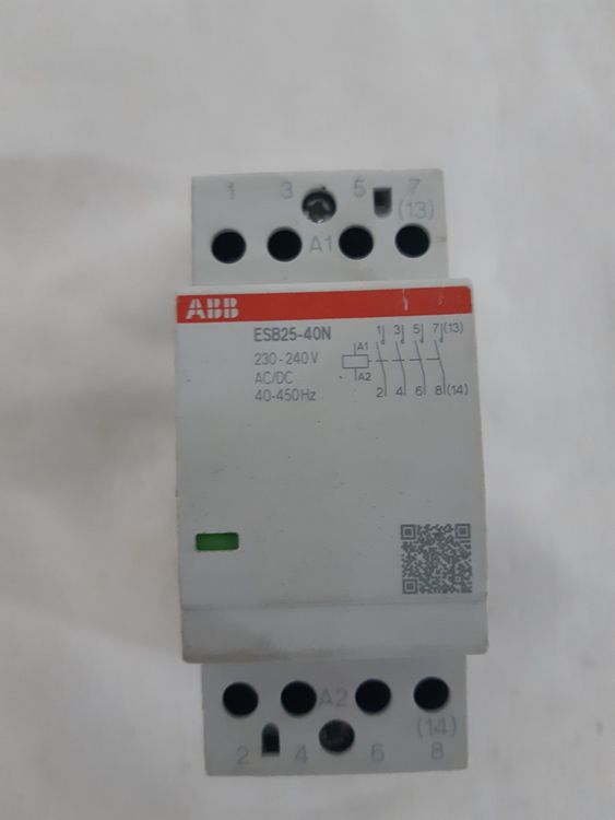 ABB ESB25-40N 25A 240V Installationsschütz 4-polig | Kaufen auf Ricardo
