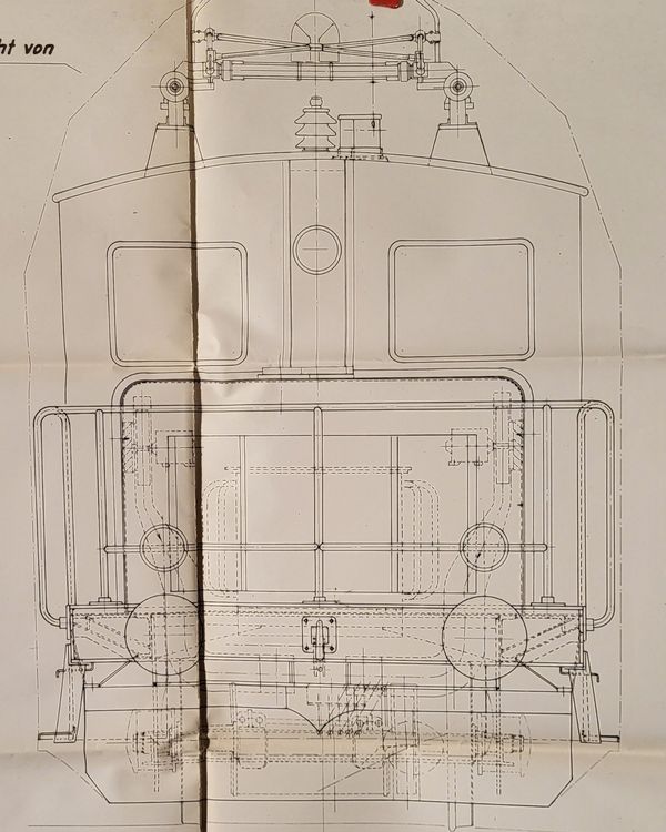 BLS - TRAKTOR 400 PS - Plan WERKSTÄTTE SPIEZ 1959 - M 1:10 ! | Kaufen ...