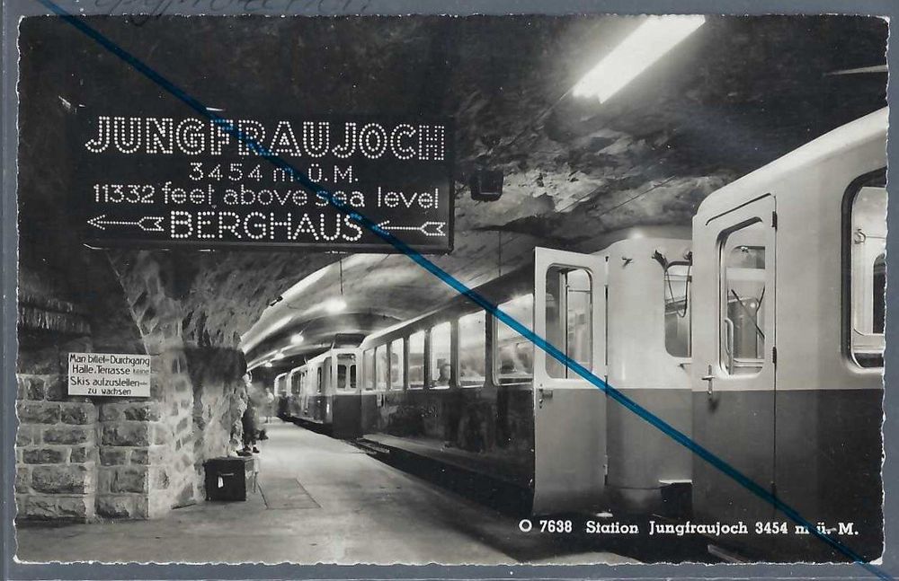 Jungfraujoch. Bahnhof. Jungfraubahn. (Gebraucht) in Horw für CHF 5 – mit Lieferung auf Ricardo ...