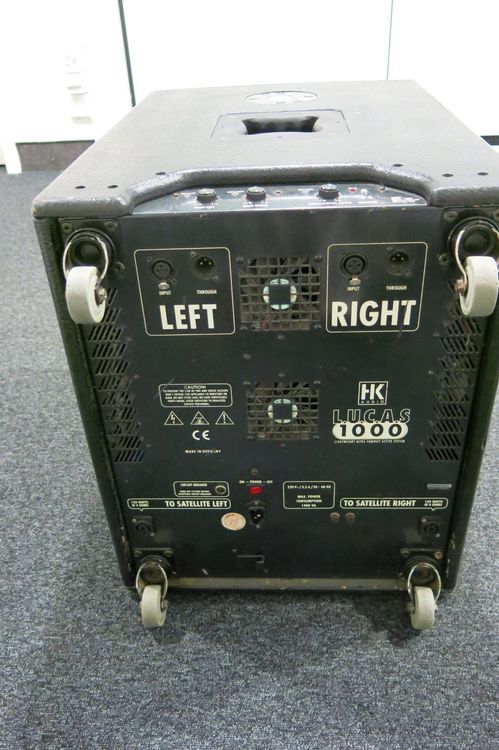 Aktiv Subwoofer HK Lucas 1000 (Gebraucht) in für CHF 360 – nur Abholung ...
