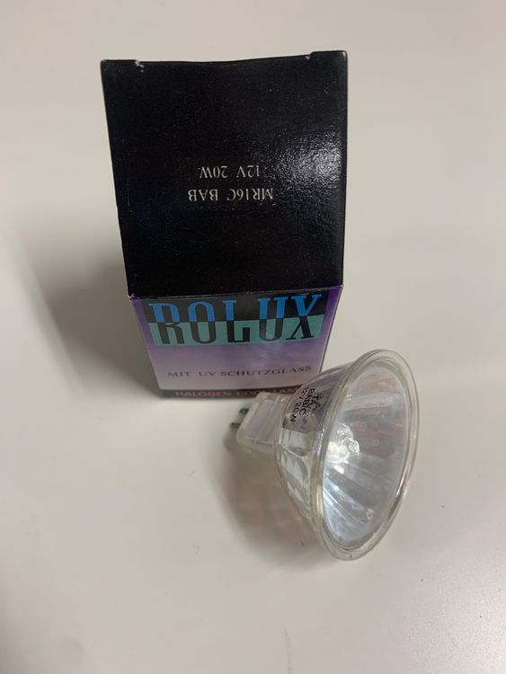 ROLUX Halogenlampe Total 6 Stück, 12 Volt 20 Watt (Neu und ...