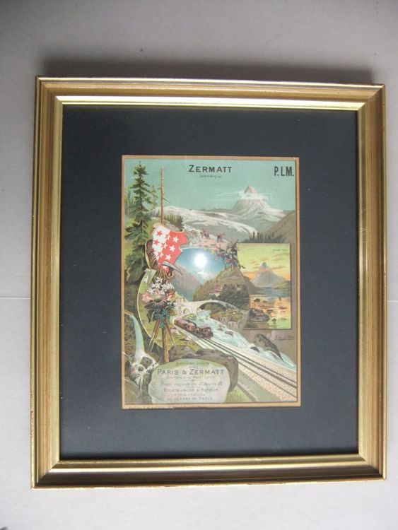 Litho Matterhorn Gornergrat VZ Lokomotive Neubrück/Stalden (Gebraucht) in St. Niklaus VS für CHF ...