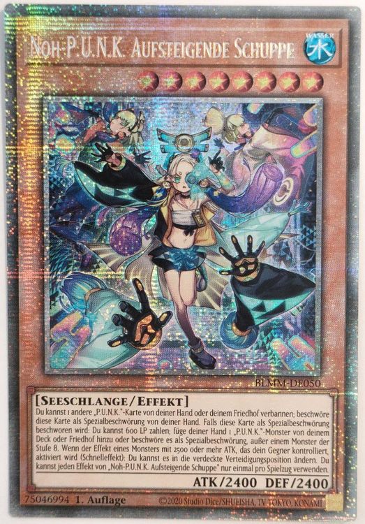 Yu-Gi-Oh! Noh-P.U.N.K. aufsteigende Schuppe, BLMM(Starlight) (Gebraucht ...