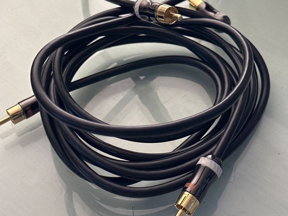 2 x Audio-Kabel Cinch HAMA - Cinch 160cm | Kaufen auf Ricardo